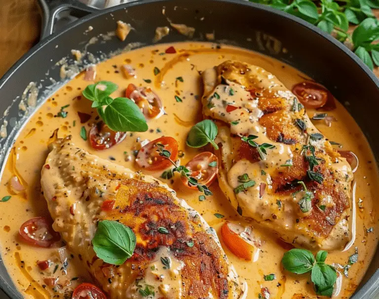 Filets De Poulet à La Crème De Tomate Recettes Chef